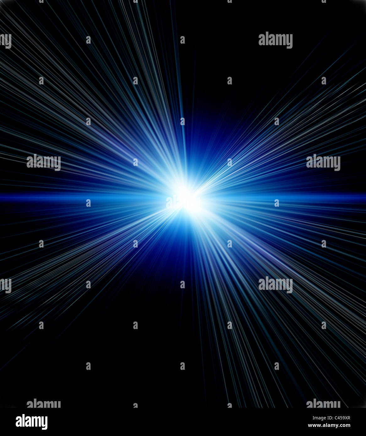 Flare with streaks Stock Photo - Alamy