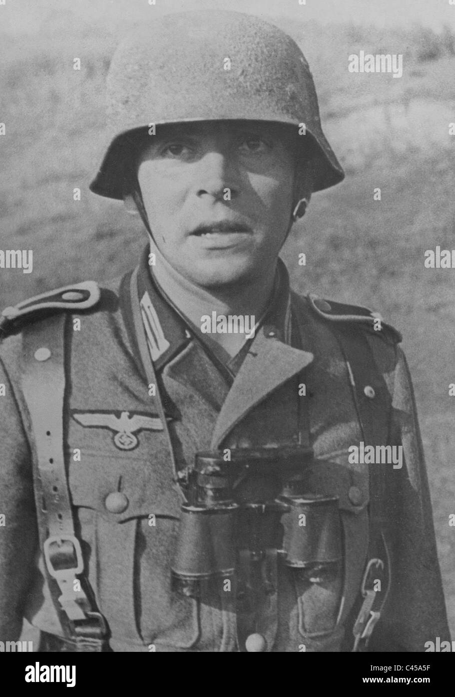 German sergeant on the Eastern Front, 1941 Stock Photo - Alamy