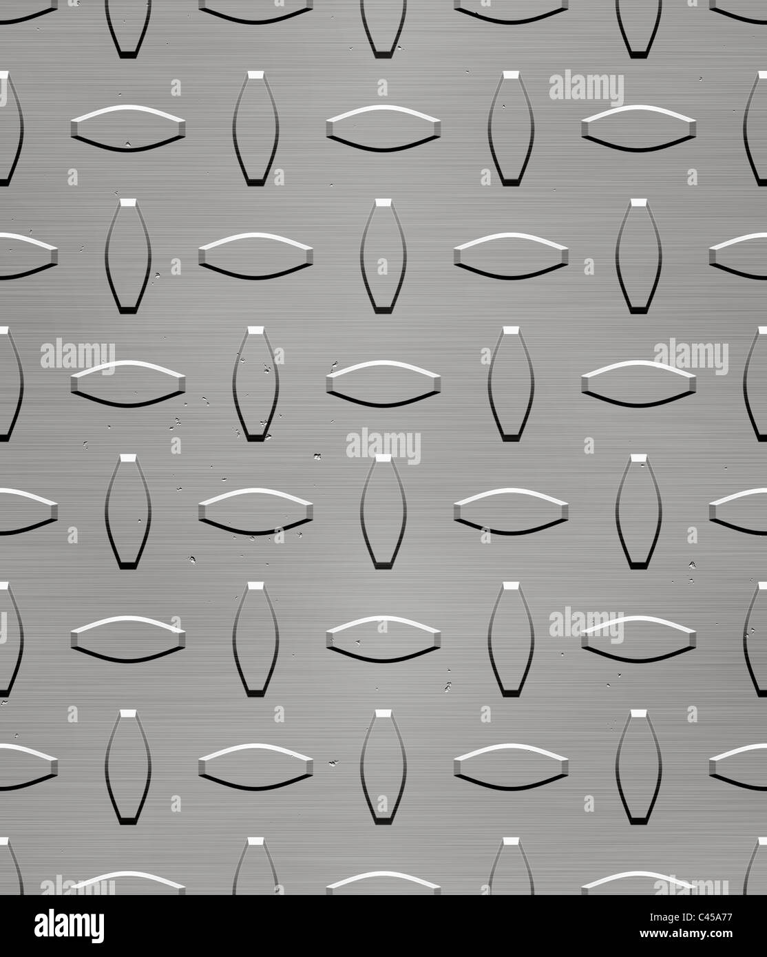 Metal diamond plate pattern Stock Photo - Alamy