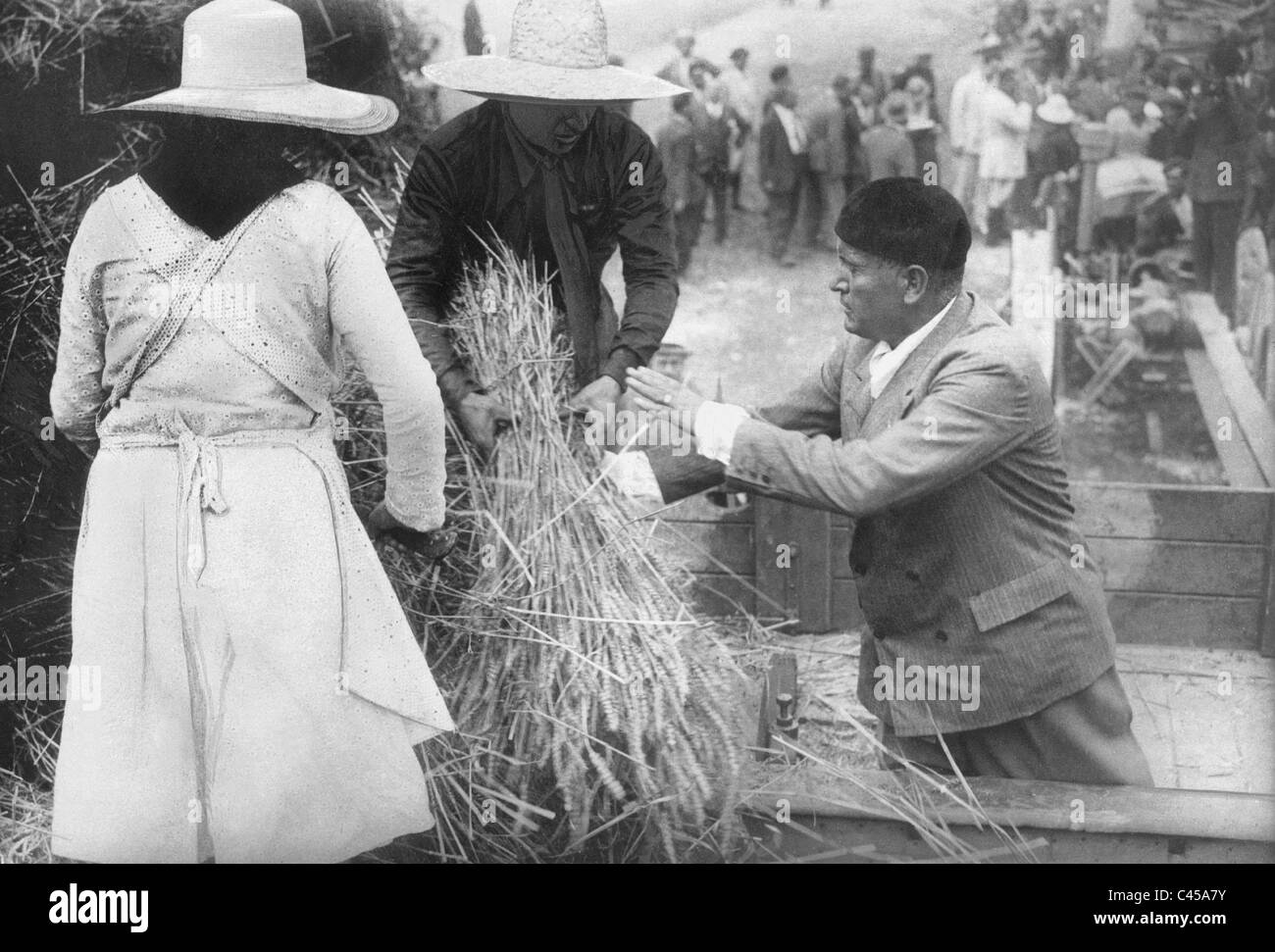 Our harvest 1936 Black and White Stock Photos & Images - Alamy