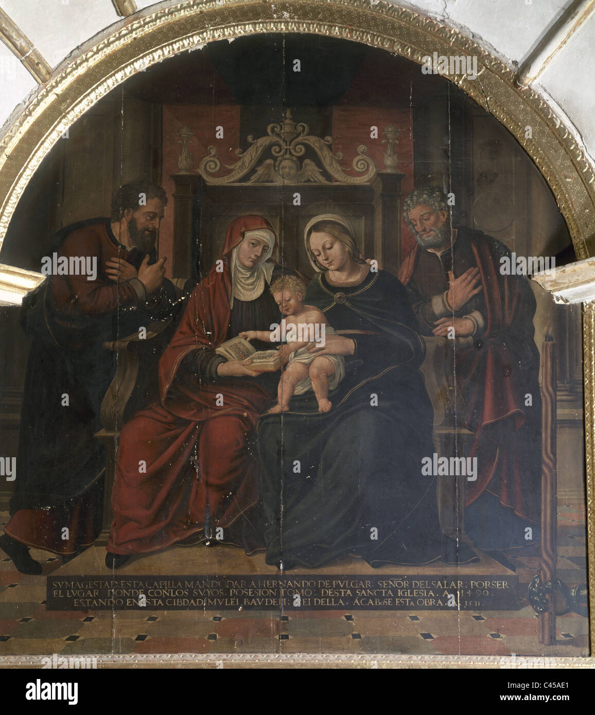 Renaissance altarpiece hi-res stock photography and images - Alamy