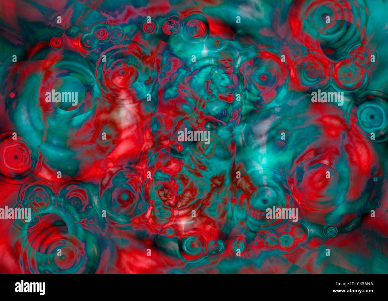 psychedelic pattern created on the computer Stock Photo - Alamy