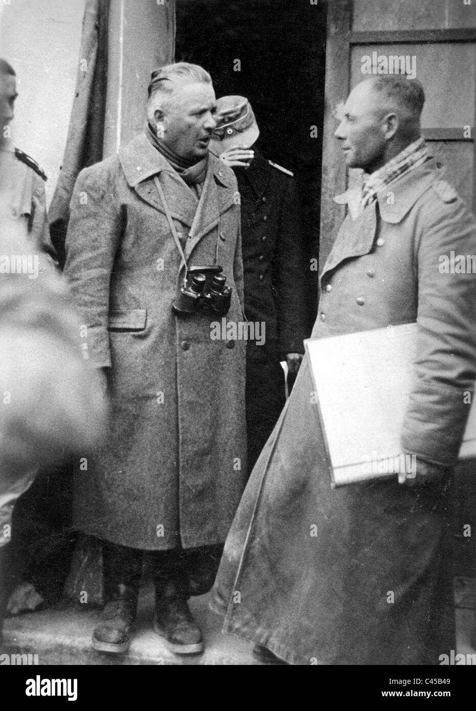 The commander of the africa corps Black and White Stock Photos & Images ...