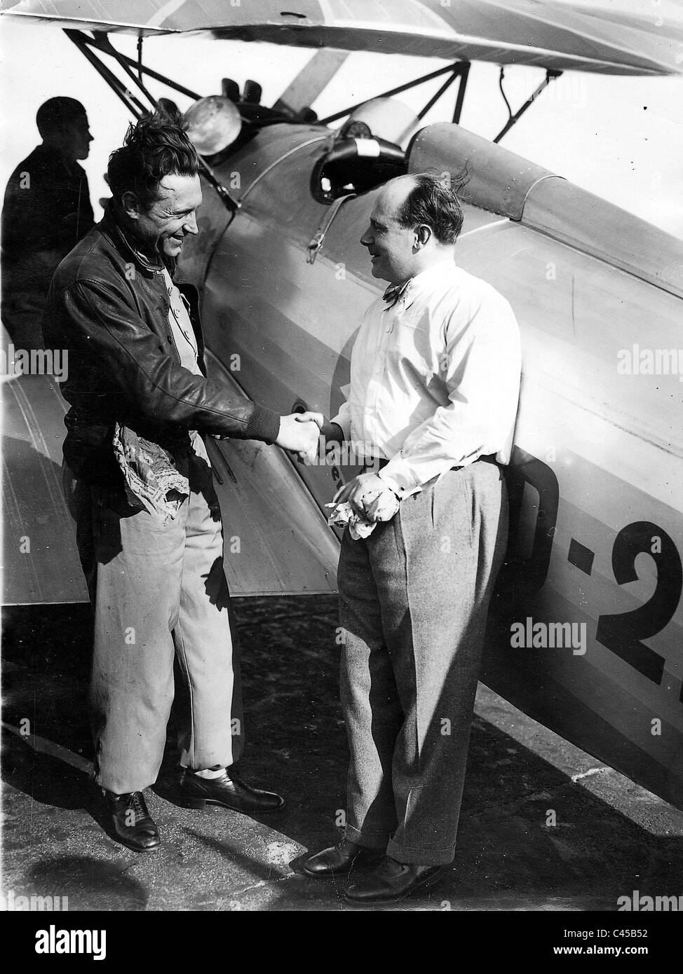 Ernst Udet and Gerhard Fieseler, 1934 Stock Photo - Alamy