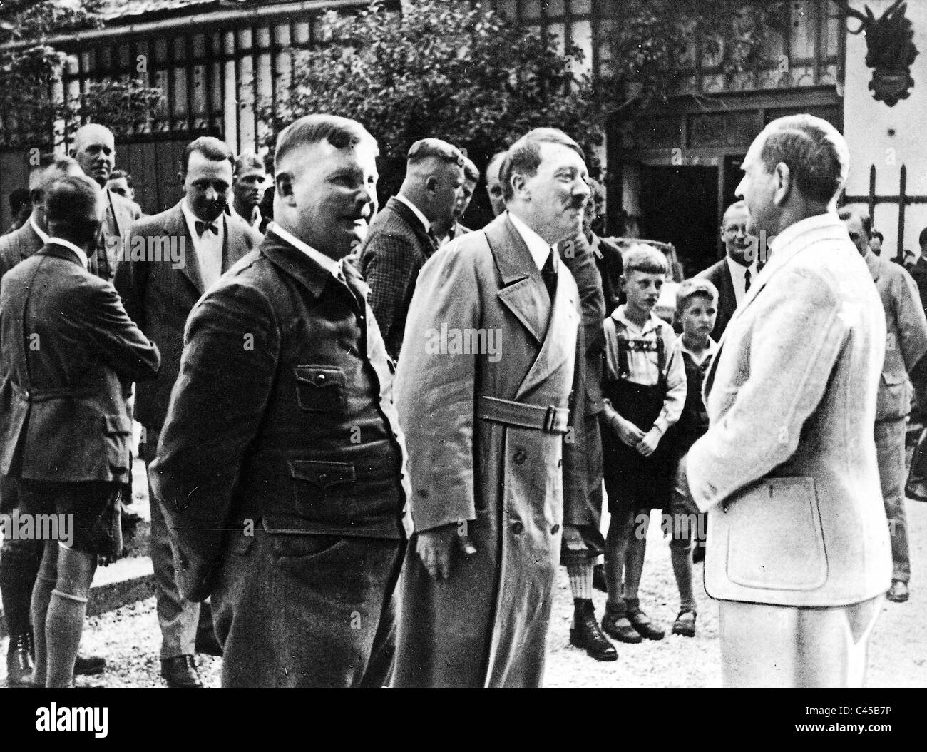 Adolf Hitler, Ernst Roehm, Franz Ritter von Epp Stock Photo - Alamy