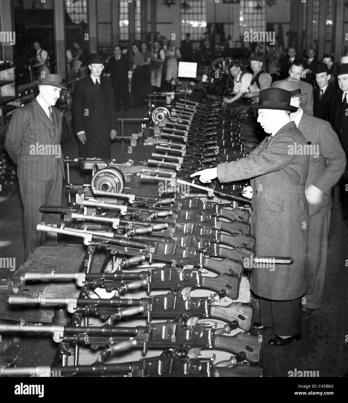 Firearms manufacturing Black and White Stock Photos & Images - Alamy