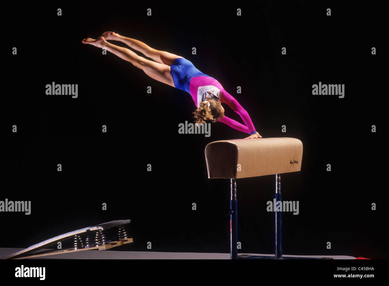 Girl Gymnast Stock Photos & Girl Gymnast Stock Images - Alamy