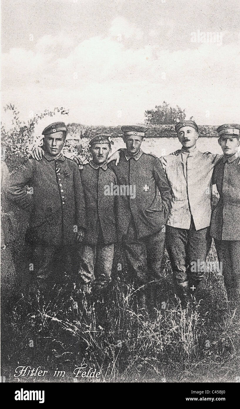 Hitler in the First World War, May 1915 Stock Photo - Alamy