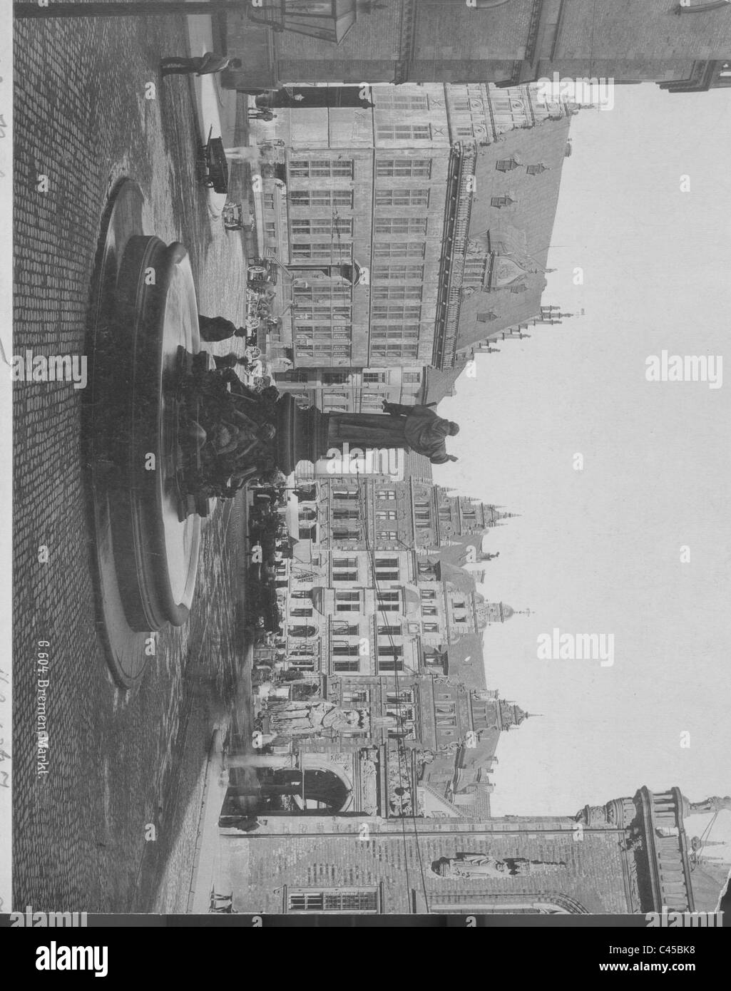 Market 1871 Black and White Stock Photos & Images - Alamy