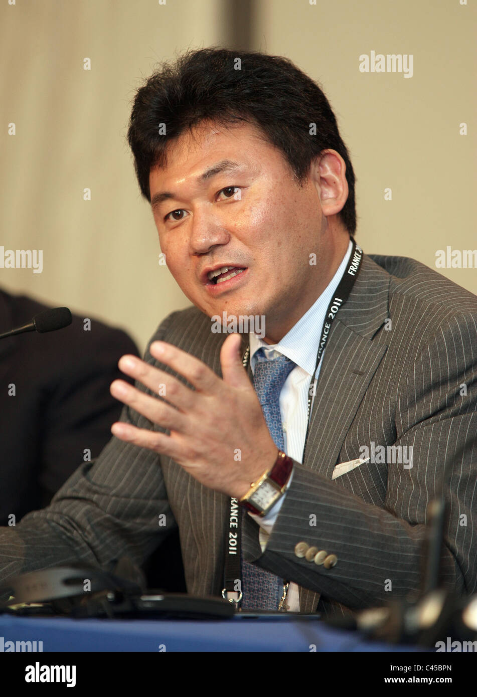 Hiroshi mikitani founder ceo rakuten hi-res stock photography and ...