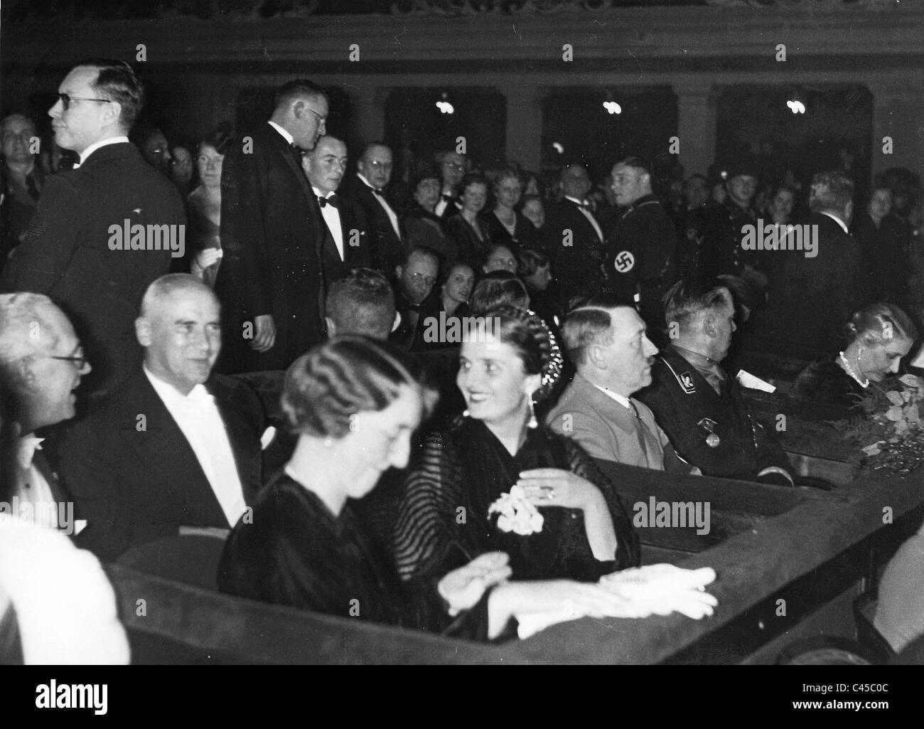 Hitler At The Concert Hall in Berlin 1935 Stock Photo - Alamy