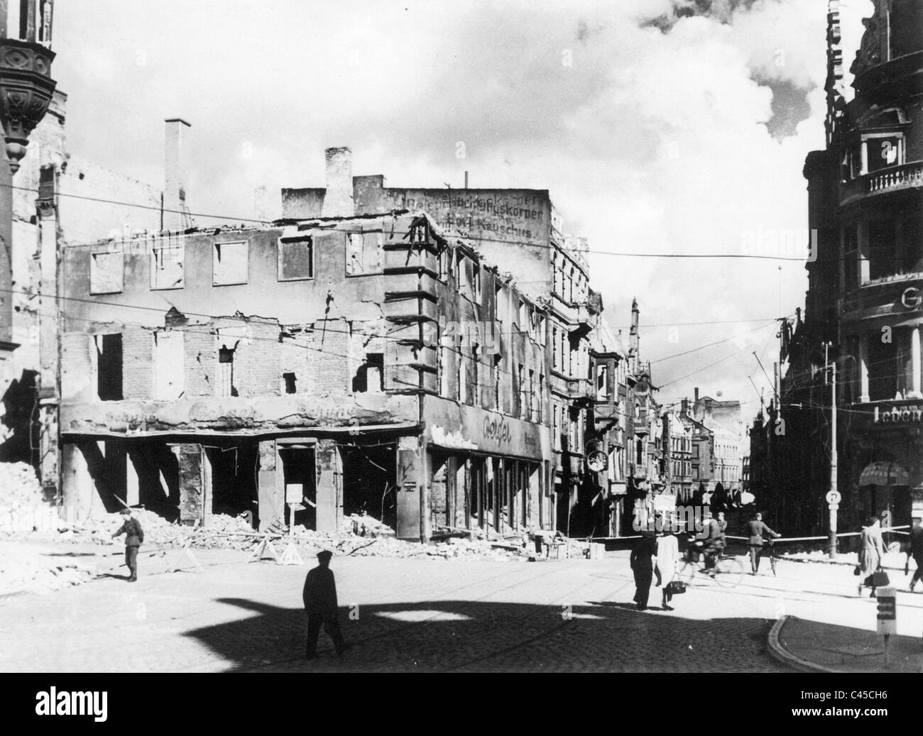 Almost destroyed Black and White Stock Photos & Images - Alamy