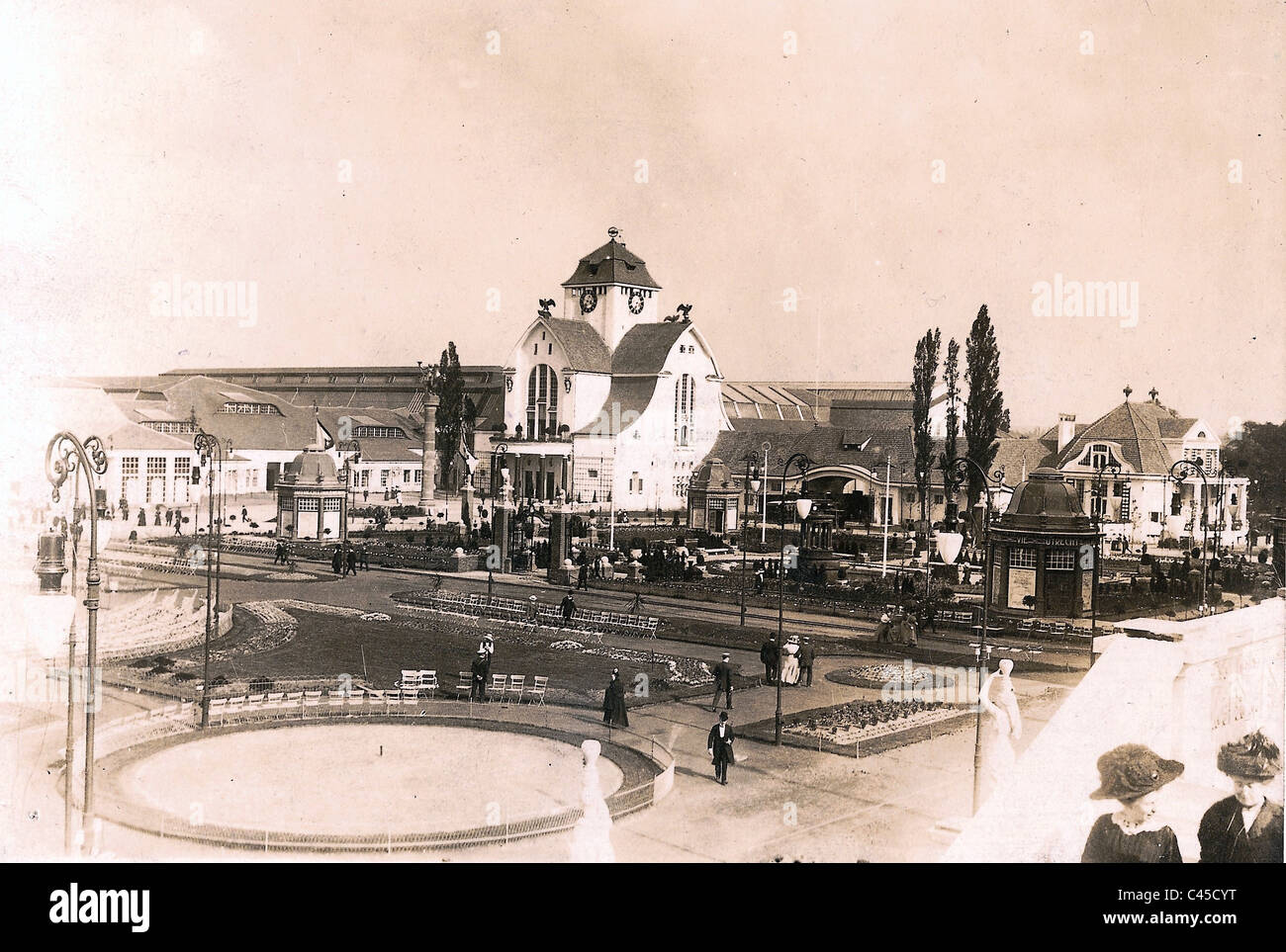 World Exhibition in Brussels, 1910 Stock Photo - Alamy