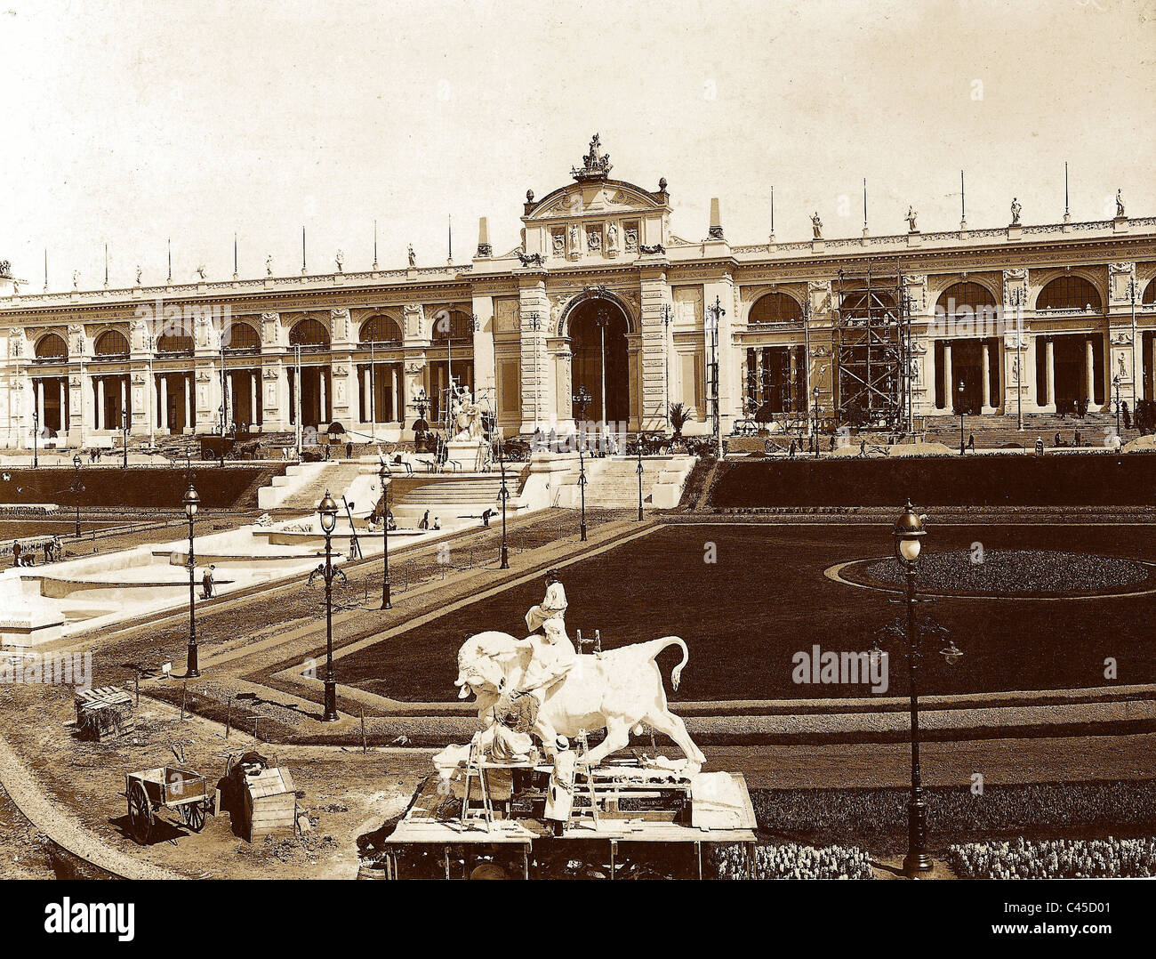 World Exhibition in Brussels, 1910 Stock Photo - Alamy