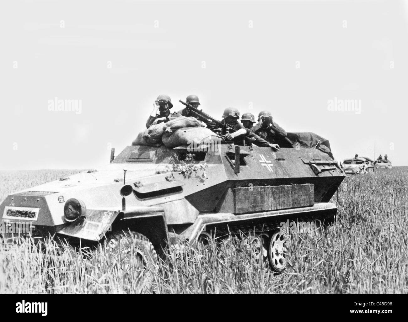 German armored fighting vehicle in France Stock Photo - Alamy