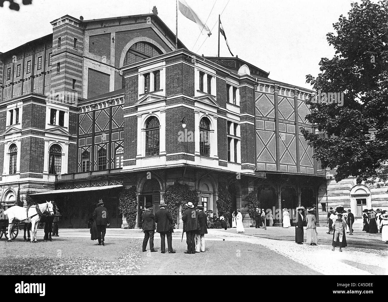 Bayreuth festival theatre hi-res stock photography and images - Alamy