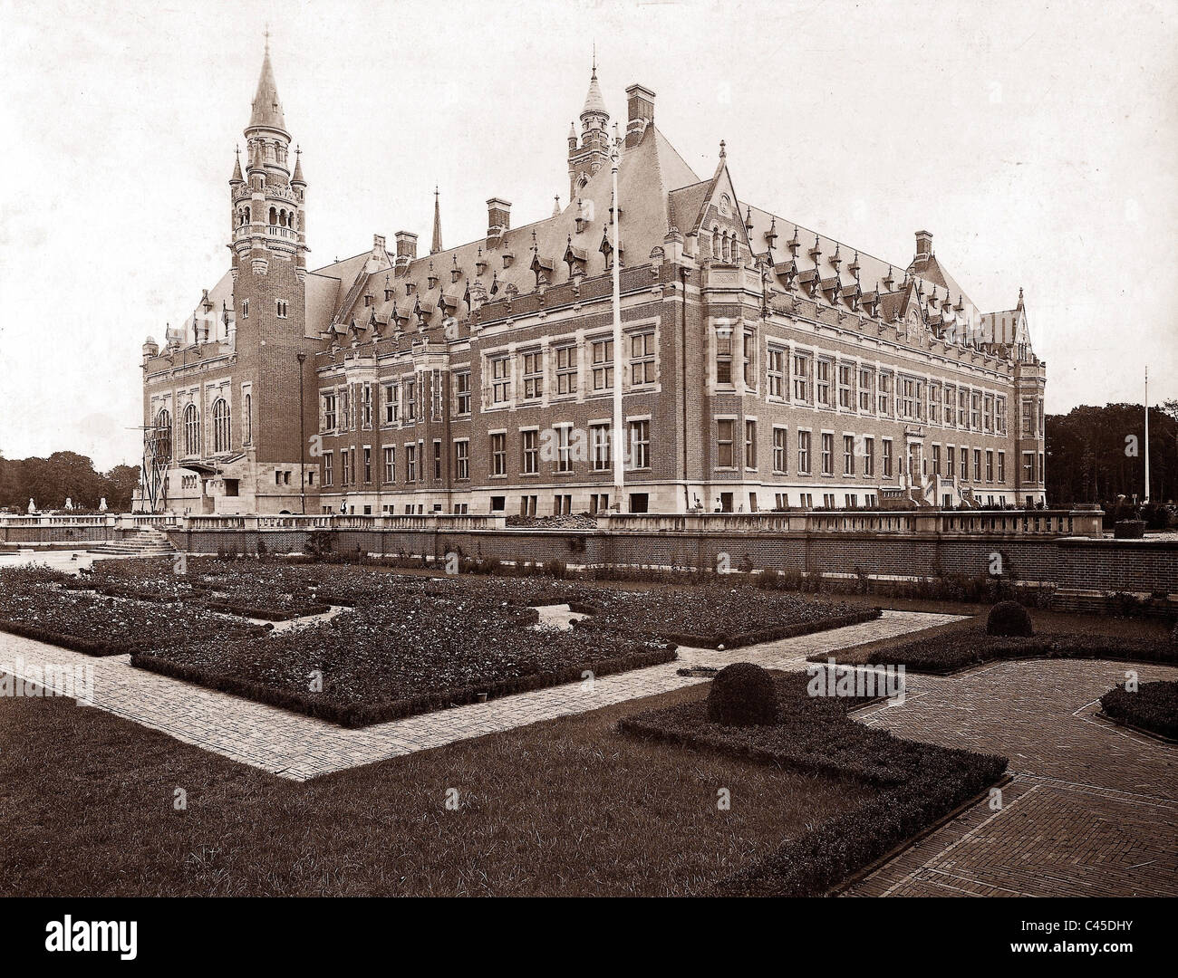 Peace Palace in The Hague, 1912 Stock Photo - Alamy