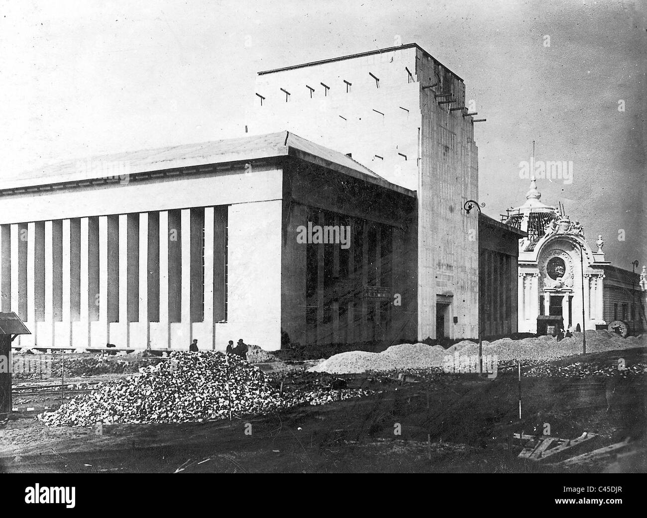 German pavilion at the World Exhibition in Ghent 1913 Stock Photo - Alamy