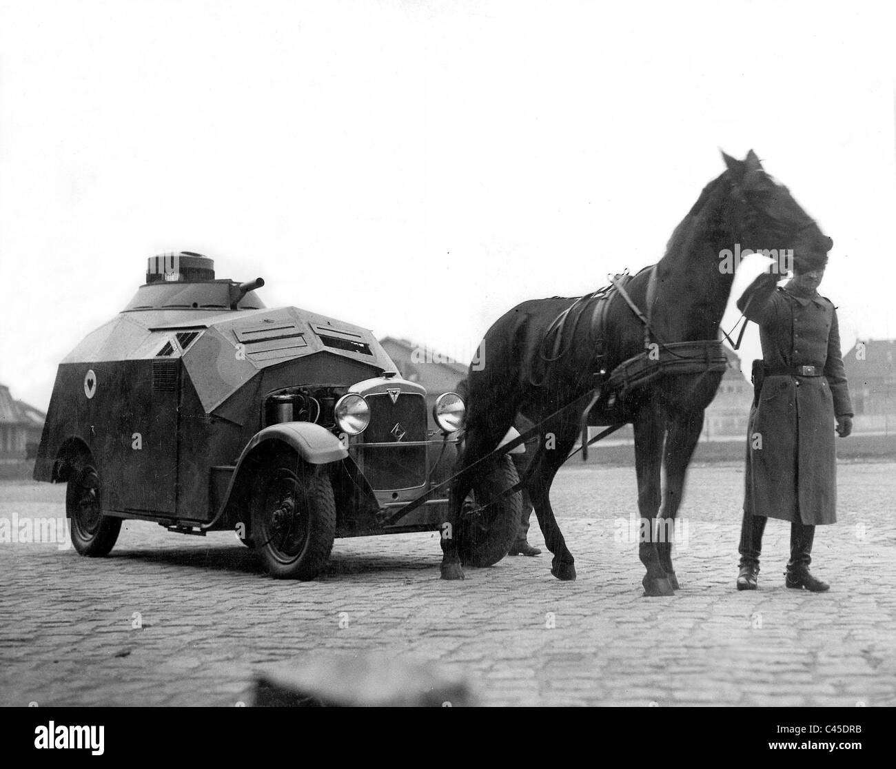 Dummy tanks of the Reich army Stock Photo - Alamy
