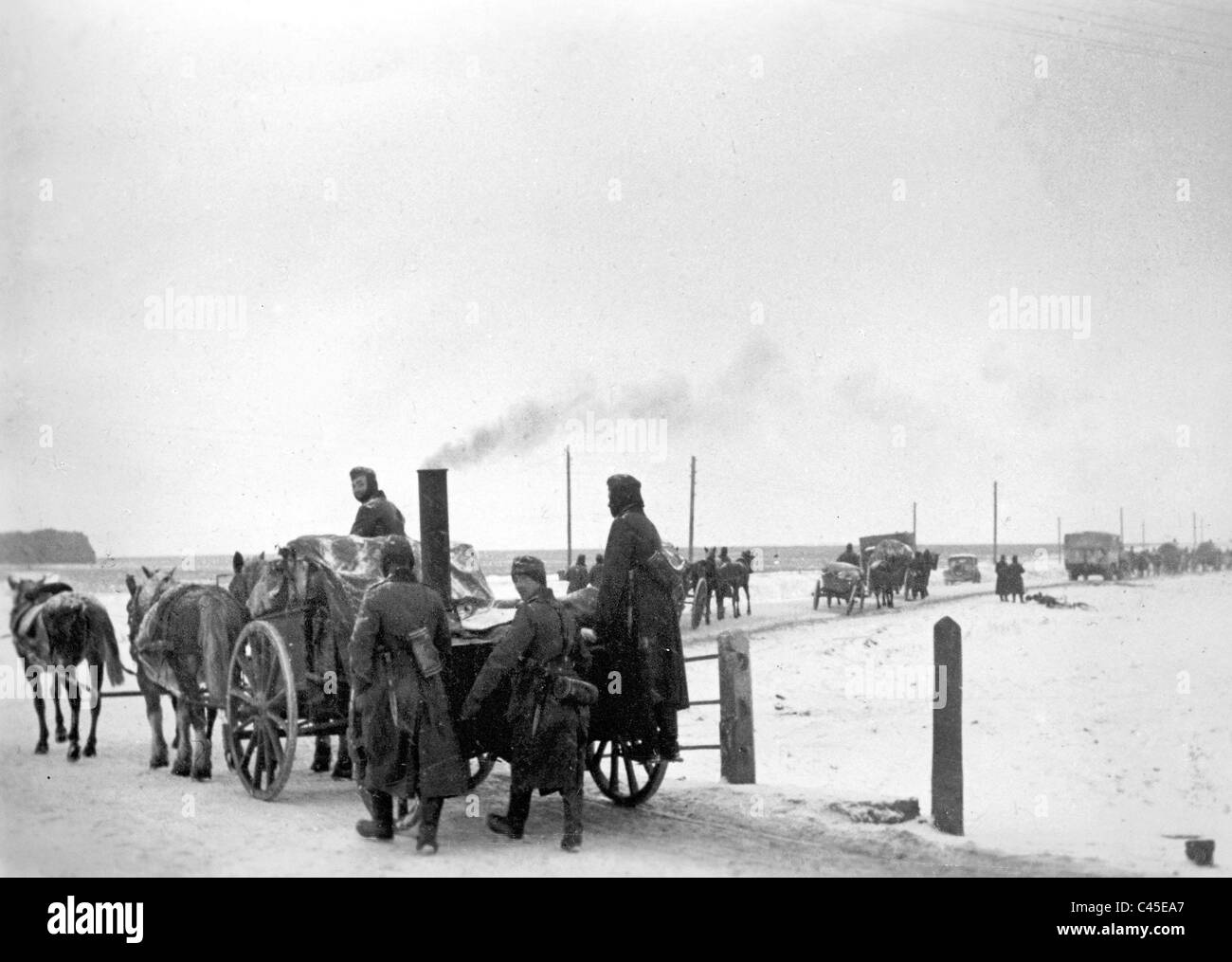 German field kitchen Stock Photo - Alamy