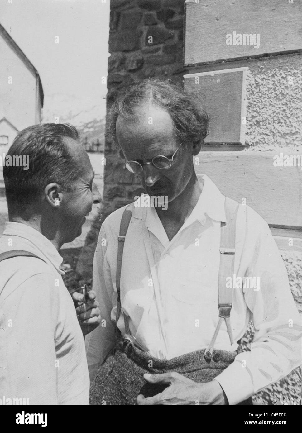 Auguste Piccard, 1931 Stock Photo - Alamy