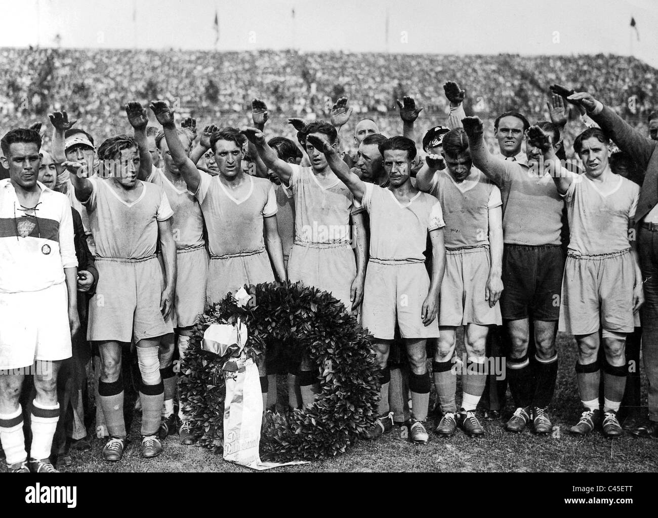 Football: Schalke 04 is German Champion Stock Photo - Alamy