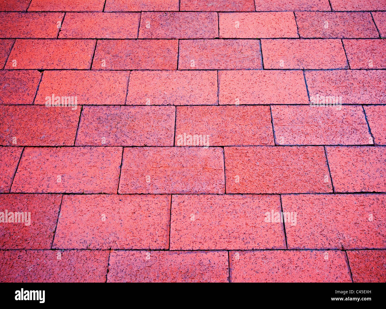 fancy brick pathway in tourist area Stock Photo - Alamy