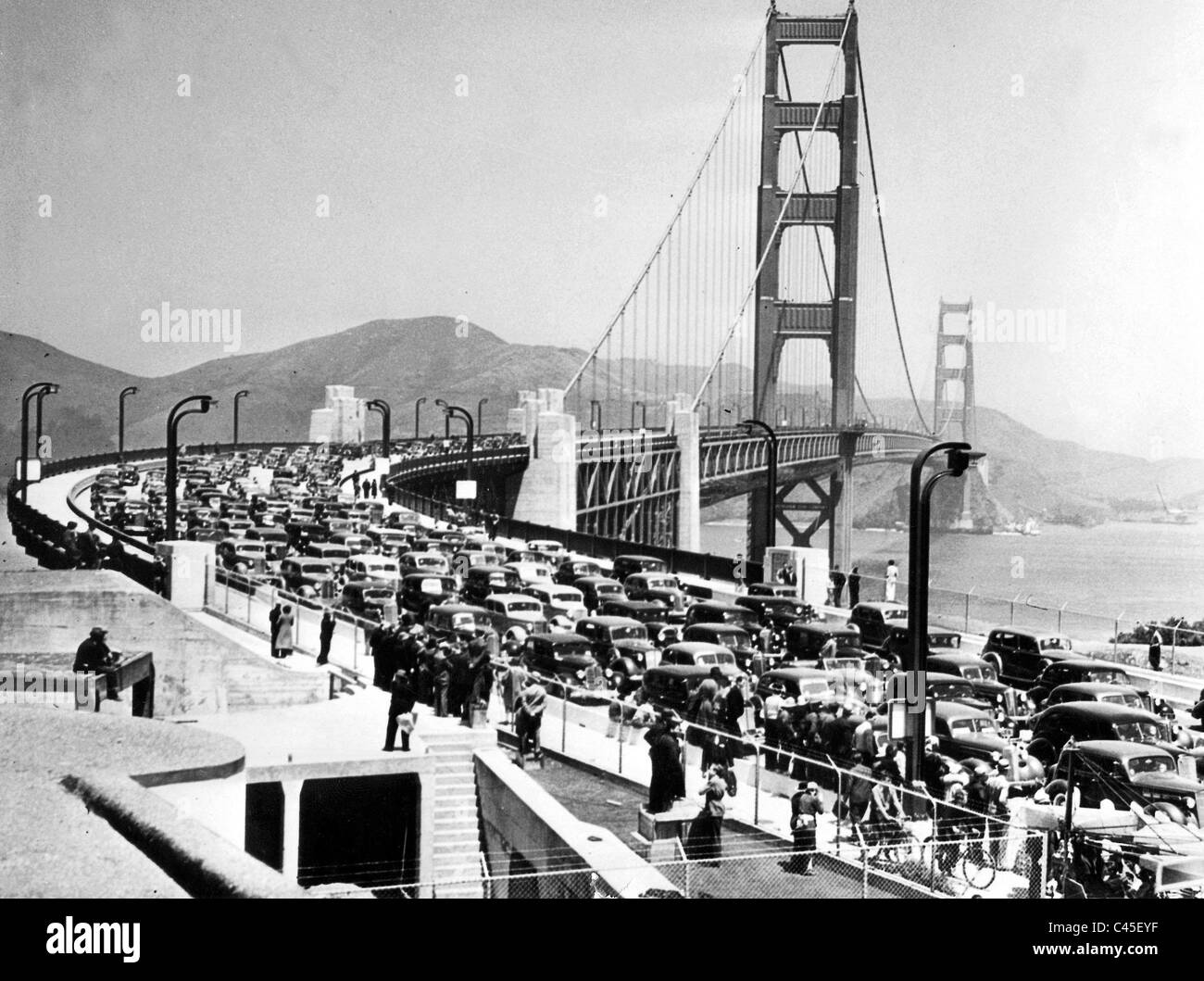 Golden Gate Bridge Opening Day High Resolution Stock Photography and ...