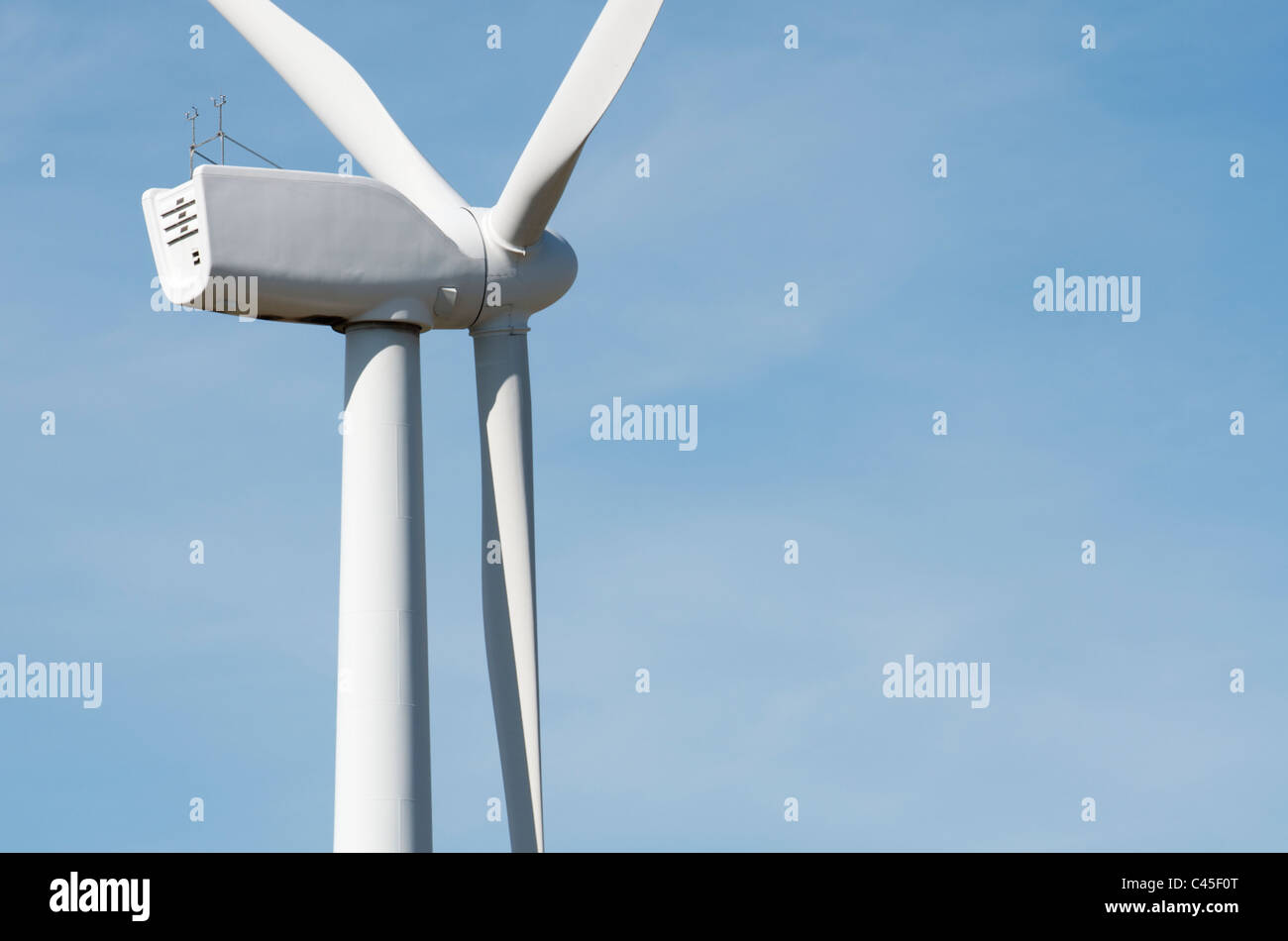 detail top of a windmill for electric power production Stock Photo - Alamy