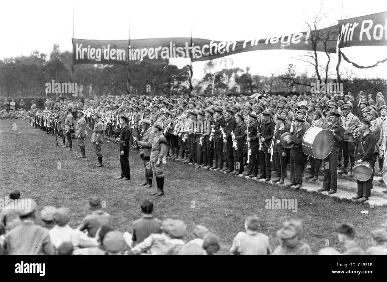 Red Front Fighter's League, 1926 Stock Photo - Alamy