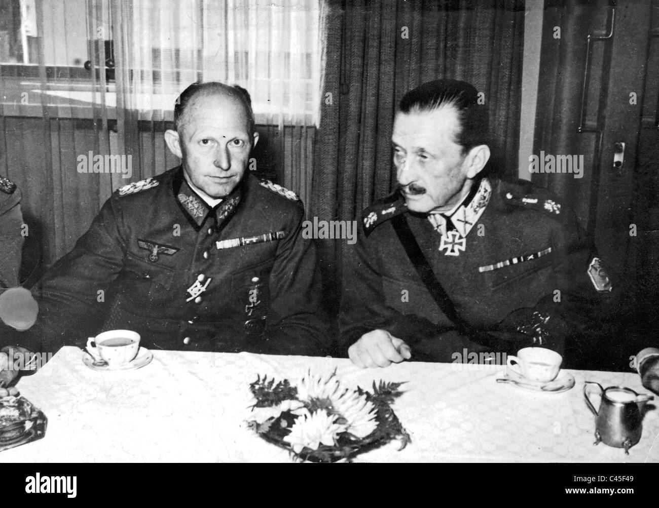 Alfred Jodl, Carl Mannerheim Stock Photo - Alamy