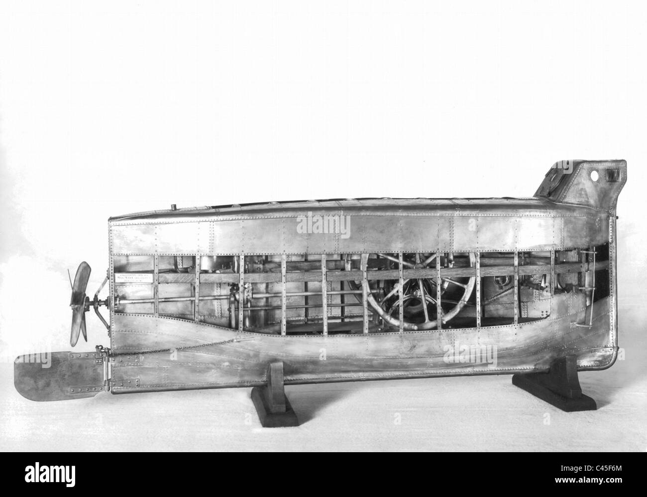 A model of a brandtaucher submersible designed by wilhelm bauer hi-res ...