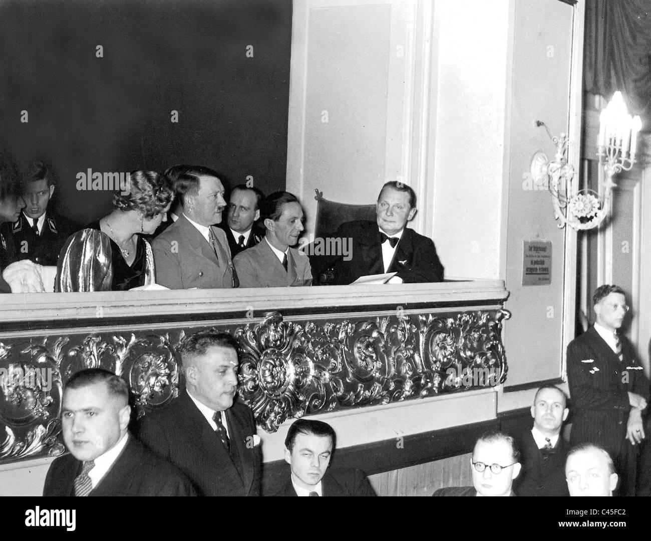 Hitler and goering balcony hi-res stock photography and images - Alamy