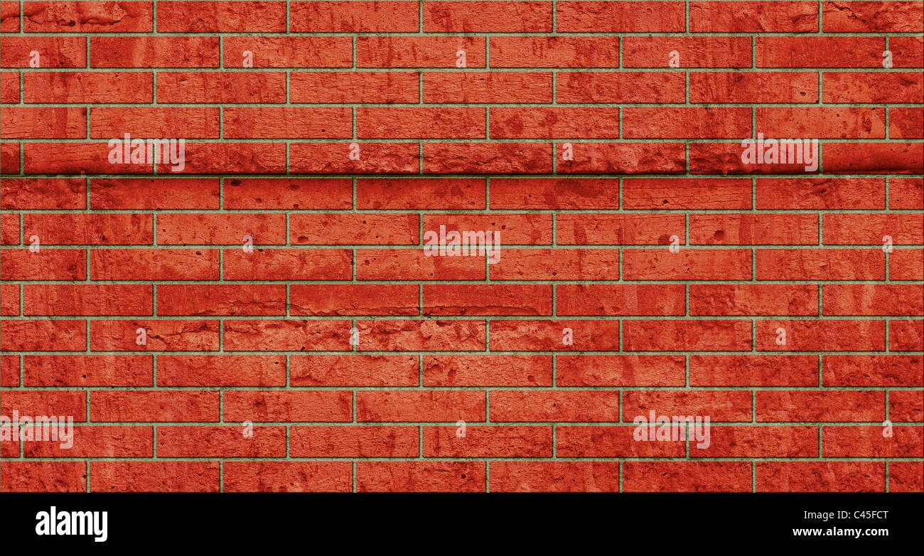 Old red brick wall background Stock Photo - Alamy