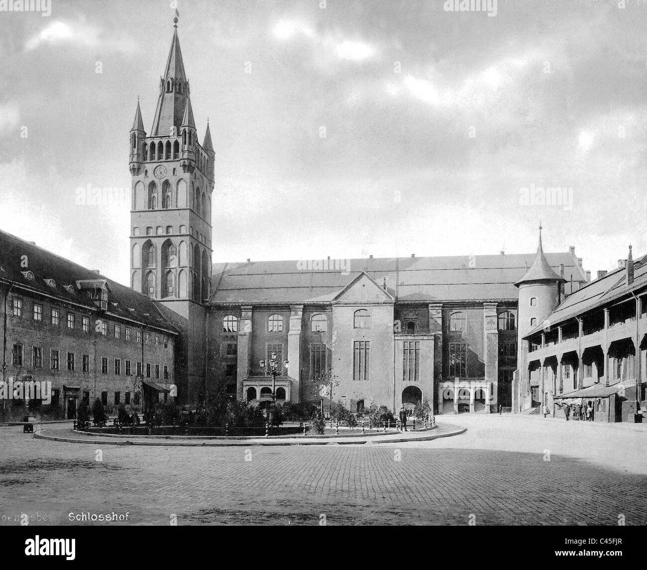 The castle in Koenigsberg Stock Photo - Alamy
