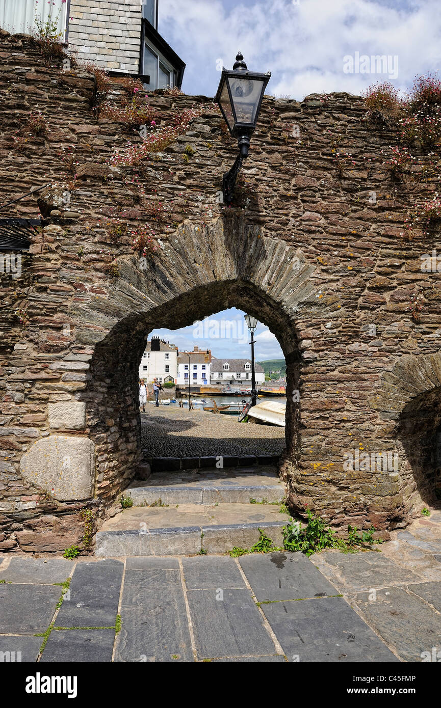 BAYARDS COVE FORT DARTMOUTH DEVON ENGLAND UK Stock Photo - Alamy