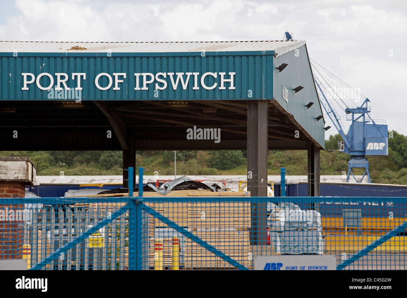 Port of Ipswich, Suffolk, UK Stock Photo - Alamy
