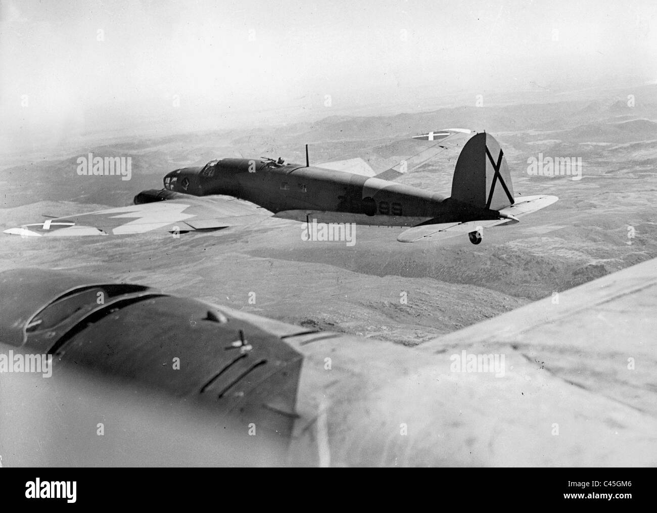 German dive bomber of the Legion Condor Stock Photo - Alamy