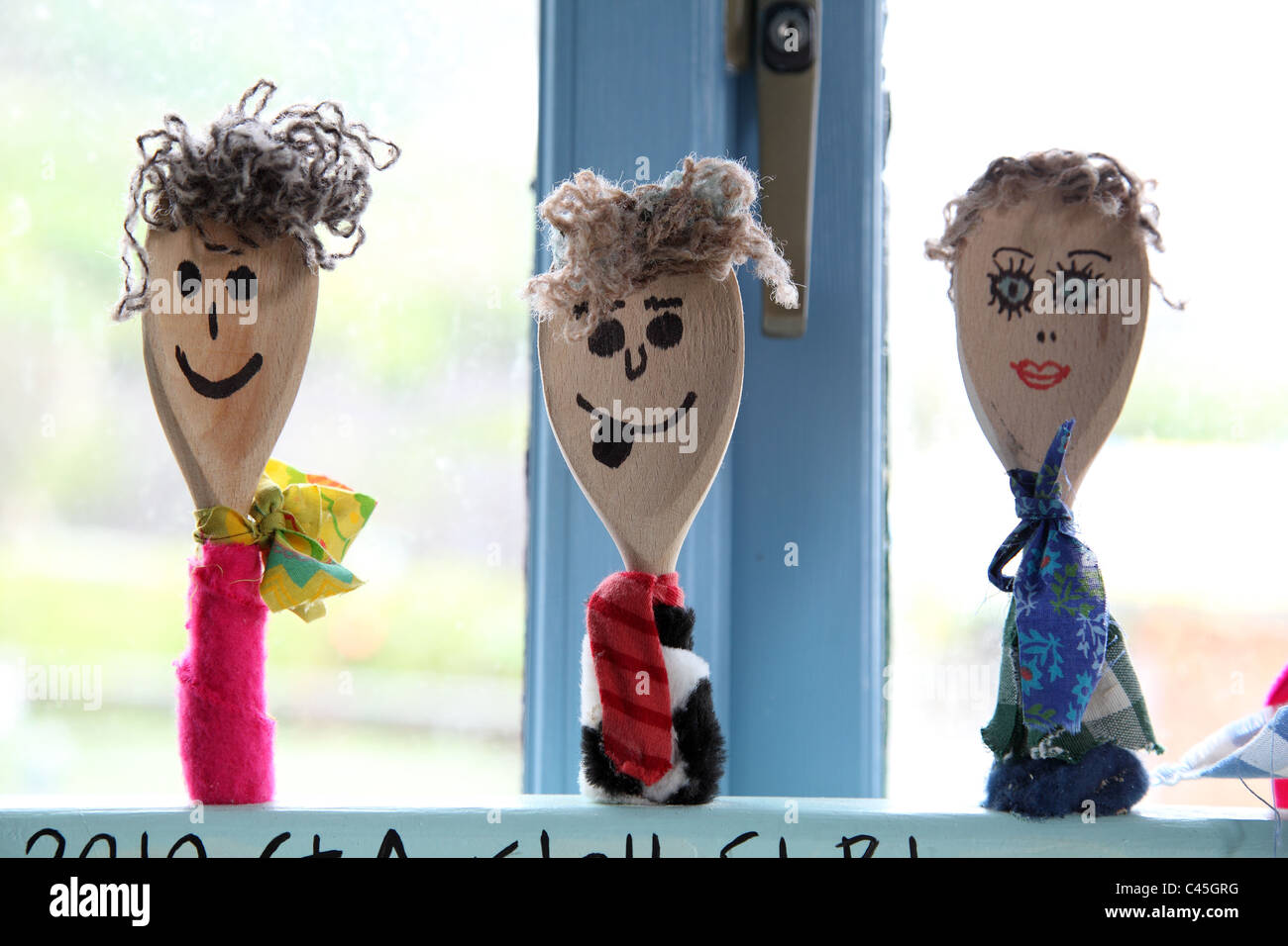 wooden spoon face Stock Photo - Alamy