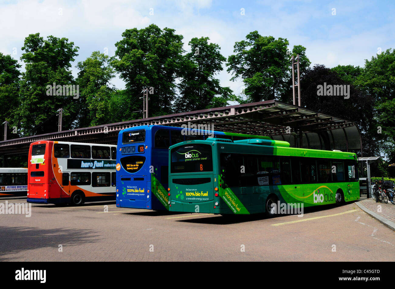 Drummer Street Bus Station, Cambridge, England, UK Stock Photo - Alamy