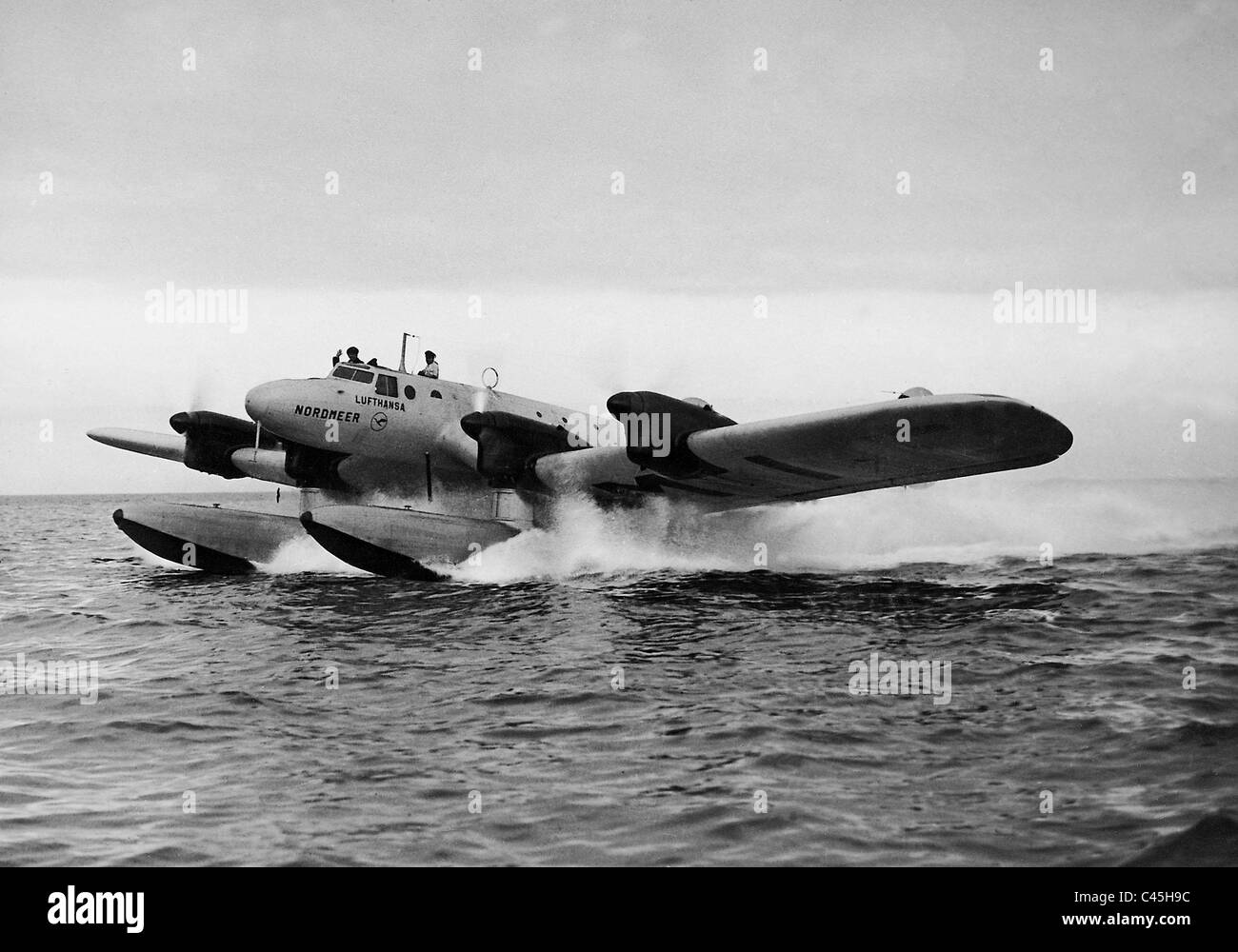 Flying Boat HA 139 'North Sea' of Blohm und Voss Aircraft GmbH on the ...