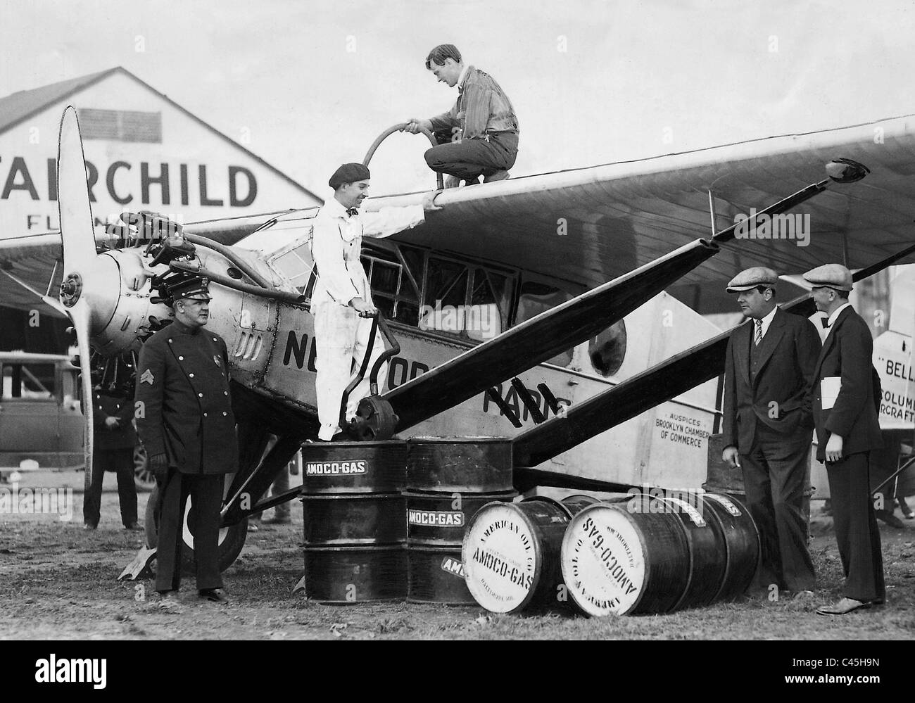 Bellanca columbia Black and White Stock Photos & Images - Alamy