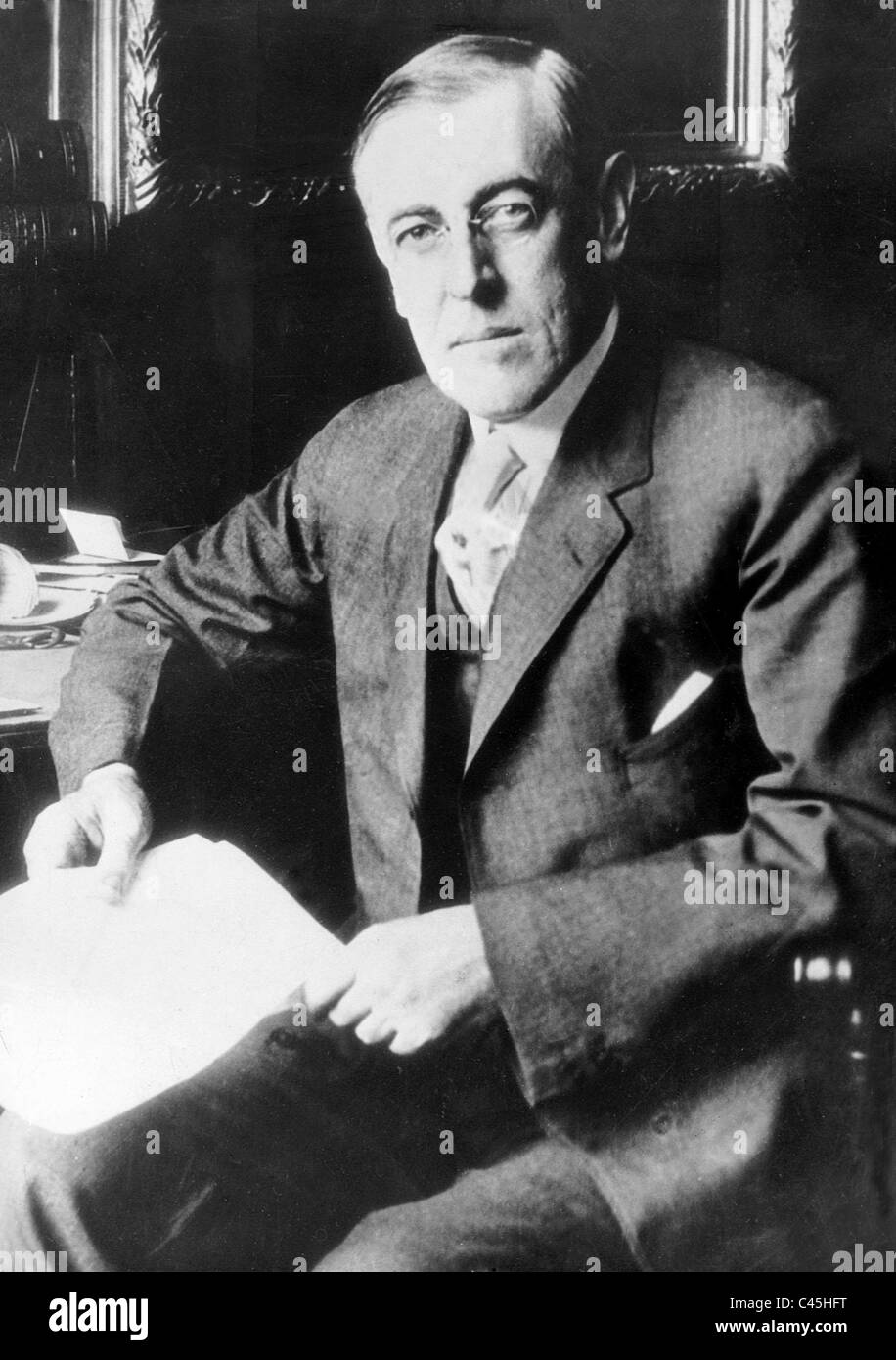 Woodrow wilson hi-res stock photography and images - Alamy