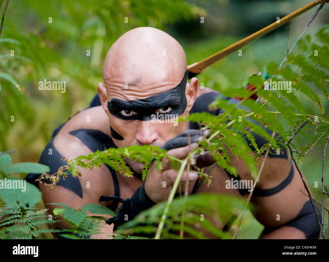 Barbarians warriors man men native hi-res stock photography and images ...
