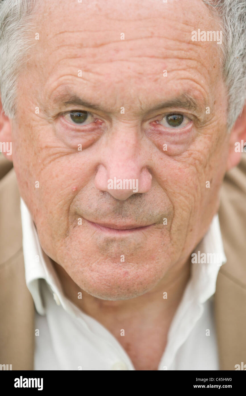 Peter Atkins author and Professor of Chemistry pictured at Hay Festival ...