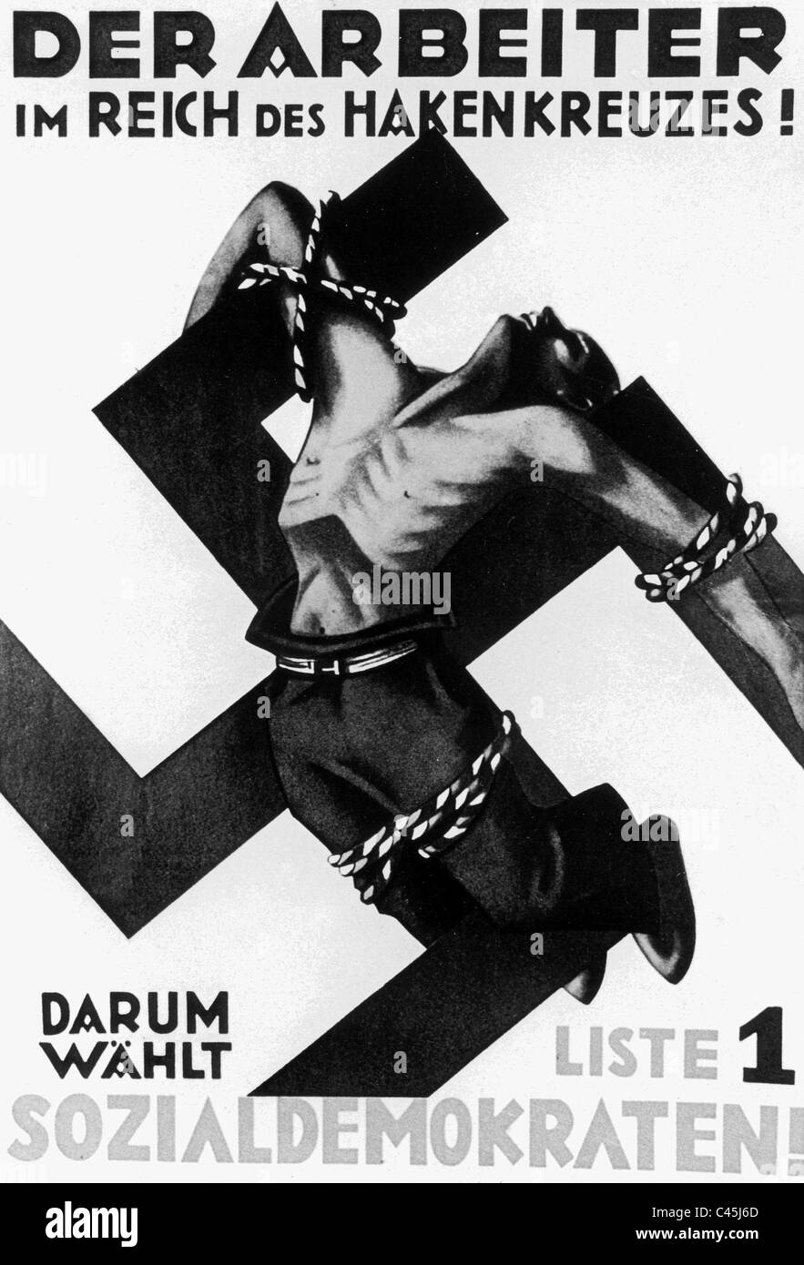 Election poster spd in Black and White Stock Photos & Images - Alamy