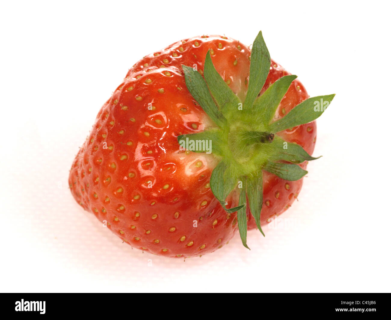 One strawberry Cut Out Stock Images & Pictures - Alamy