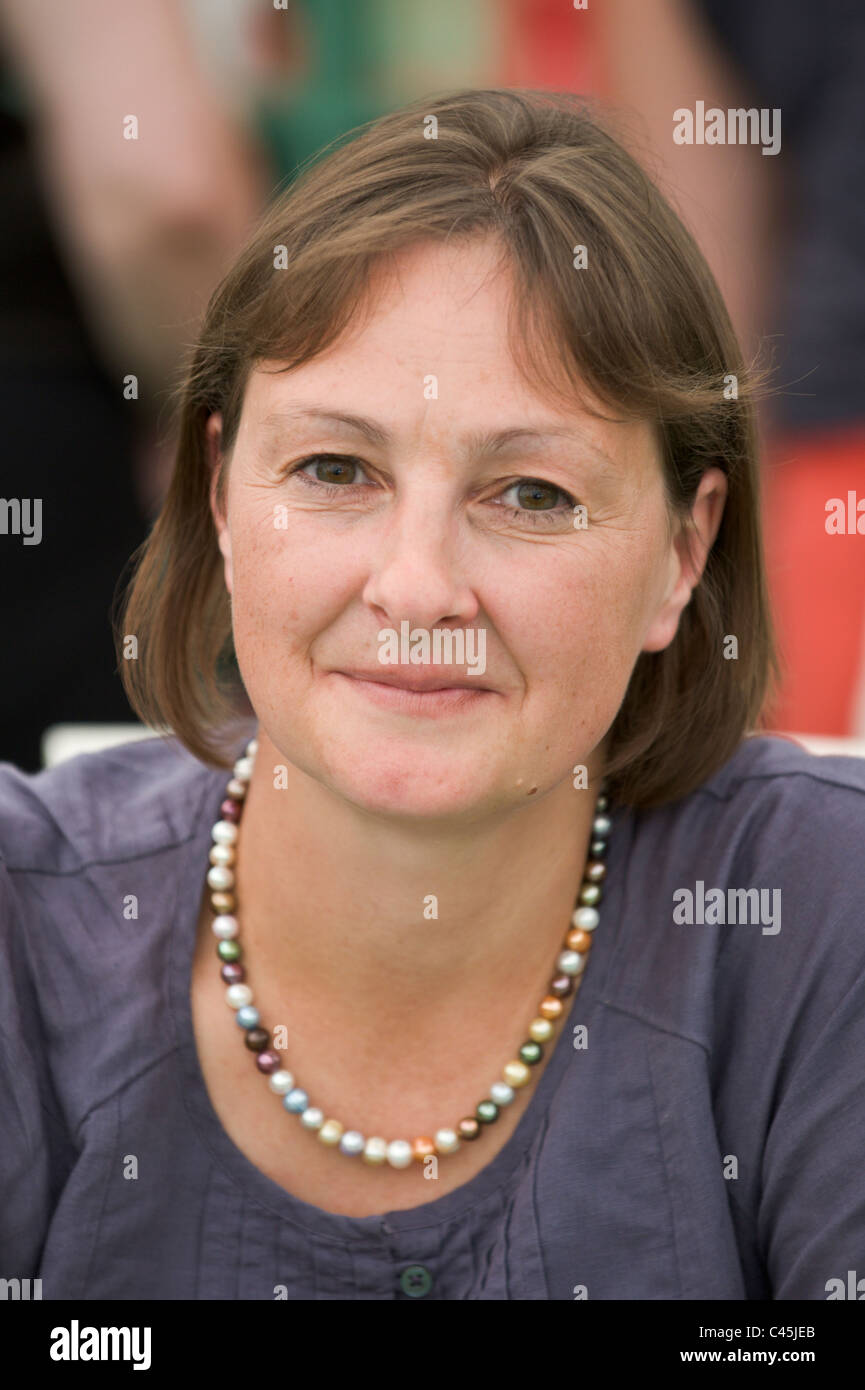 Lizzie Collingham author pictured at Hay Festival 2011 Stock Photo - Alamy