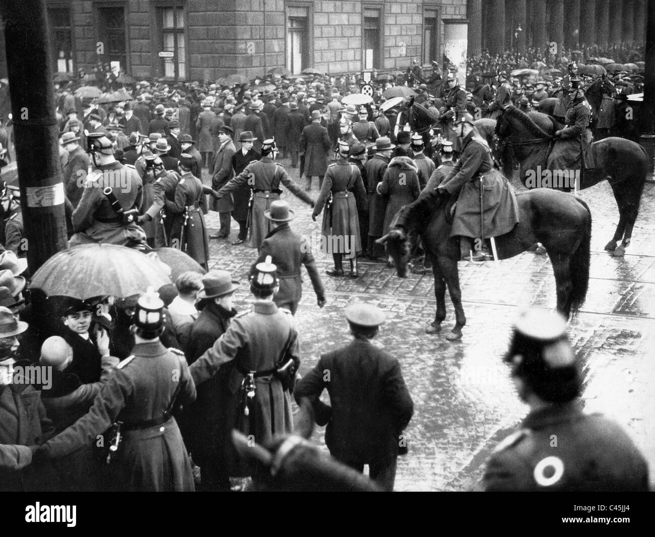Street riots in Berlin, 1931 Stock Photo - Alamy