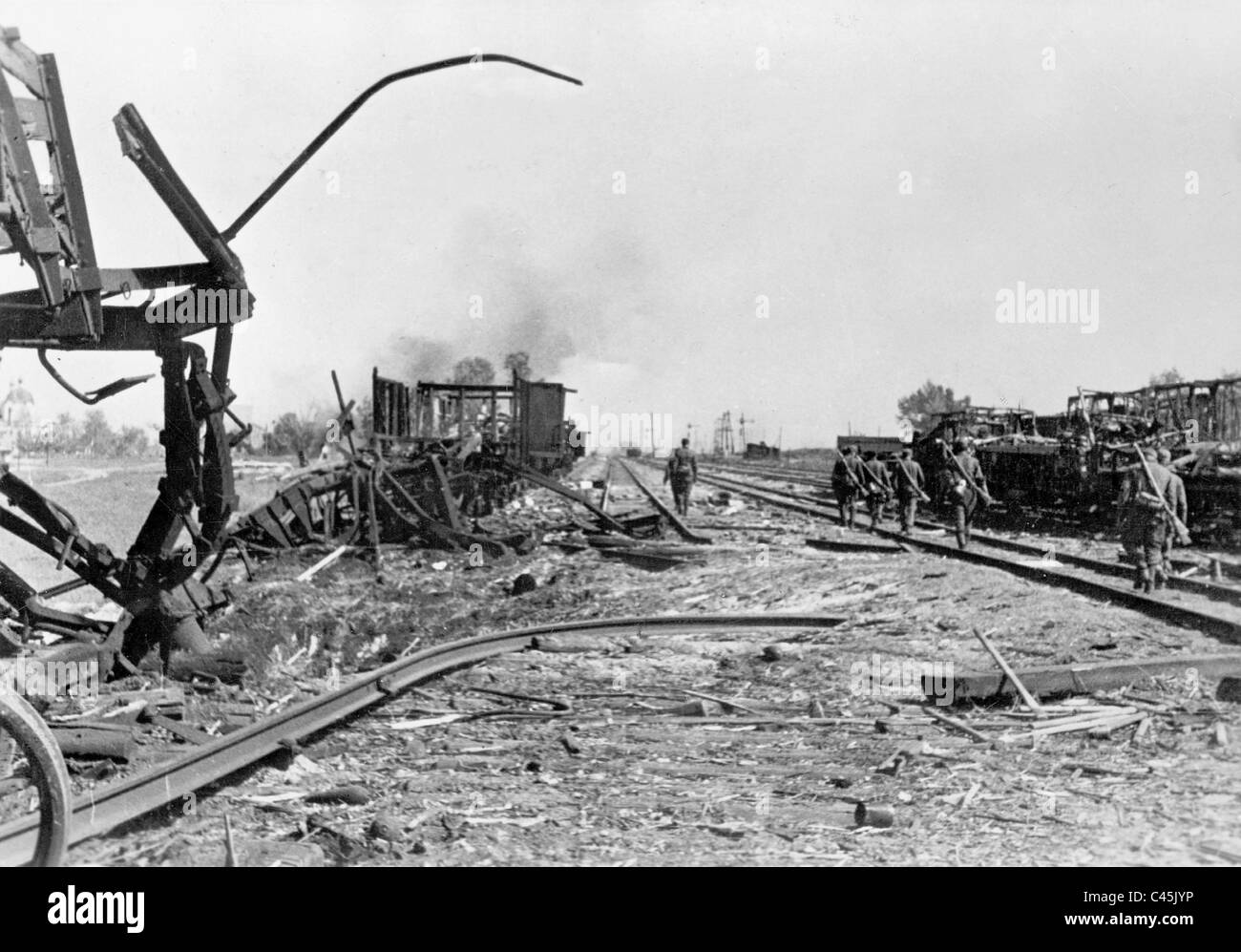 Destroyed them Black and White Stock Photos & Images - Alamy